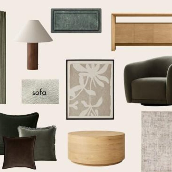 Personalized Interior Design Mood Board Consult | Virtual Custom Home ...