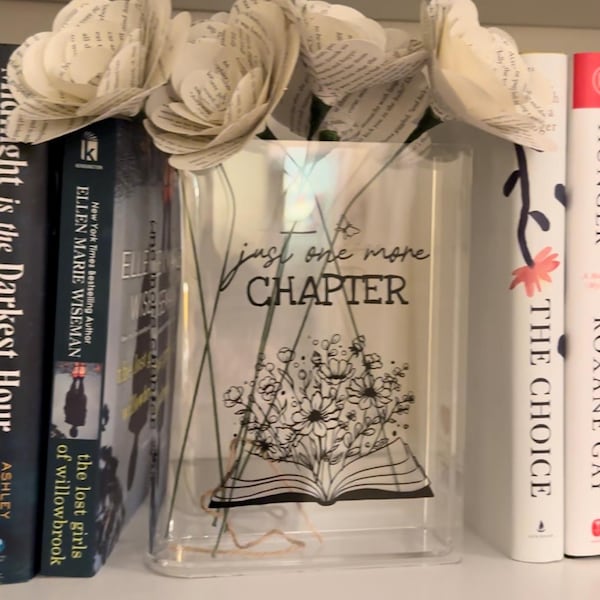 Book Roses, Paper Roses, Book Bouquet - Etsy
