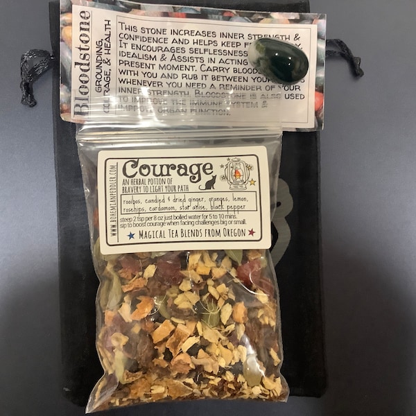 Courage Herbal Tea: Confidence Boosting Magical Potion - Etsy