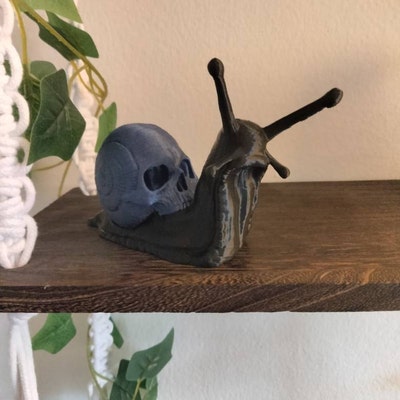 Death Snail With Skull Shell 3D Printed - Etsy