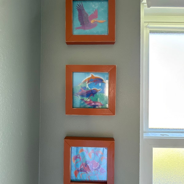 Distressed Emily Frame, Wood Picture Frames, Picture Frames, Rustic ...