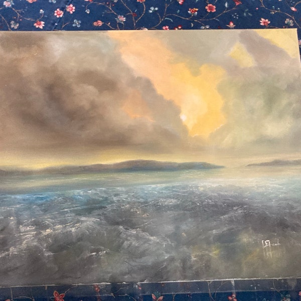 Irish Landscape Oil Painting Fine Art Print | Signed | Artist Darragh ...