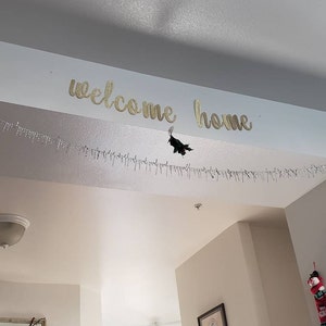 Welcome Home Banner Welcome Home Sign Welcome Home Party - Etsy