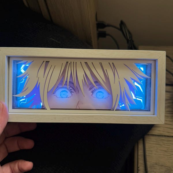Anime Lightbox | Anime Inspired Night Light | Anime Inspired LED Light ...