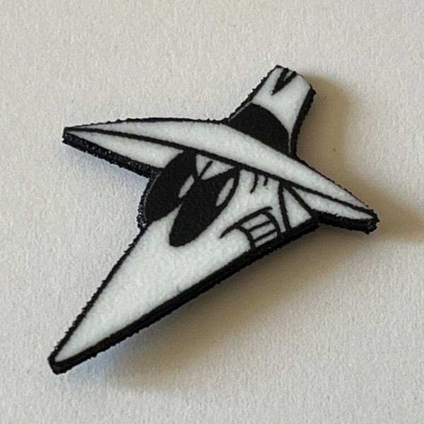 Spy Vs Spy Lapel Pins Button Comic Book Cartoon Illustration Black and ...