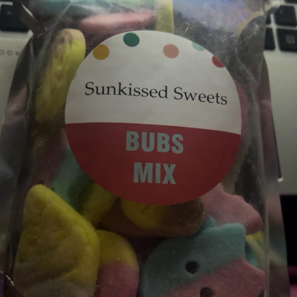 500 Kg Dazzling BLUE Mix Sweet Bubs Swedish Candy Assorted Mix, SHIPS ...