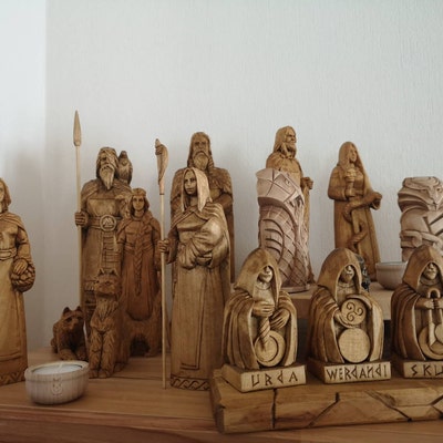 Dagda the Statue of Dagda Celtic God - Etsy