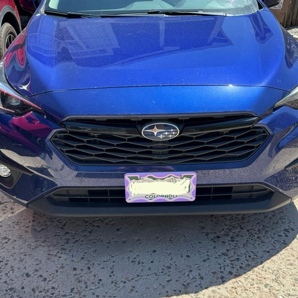 Boho License Plate Frames - Etsy