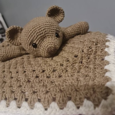 Snuggle Teddy CROCHET PATTERN - Etsy