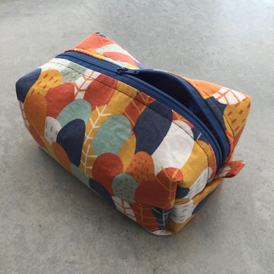Demi Boxy Bag PDF Sewing Pattern / Sewing Tutorial / Boxy Zipper Pouch ...