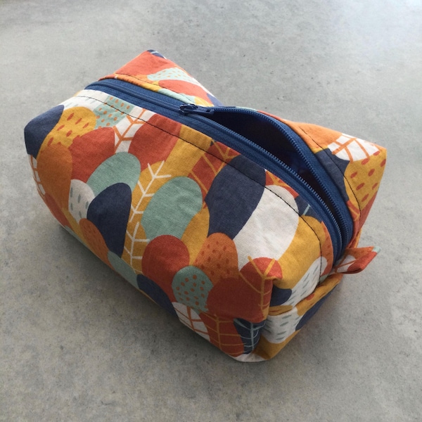 Demi Boxy Bag PDF Sewing Pattern / Sewing Tutorial / Boxy Zipper Pouch ...