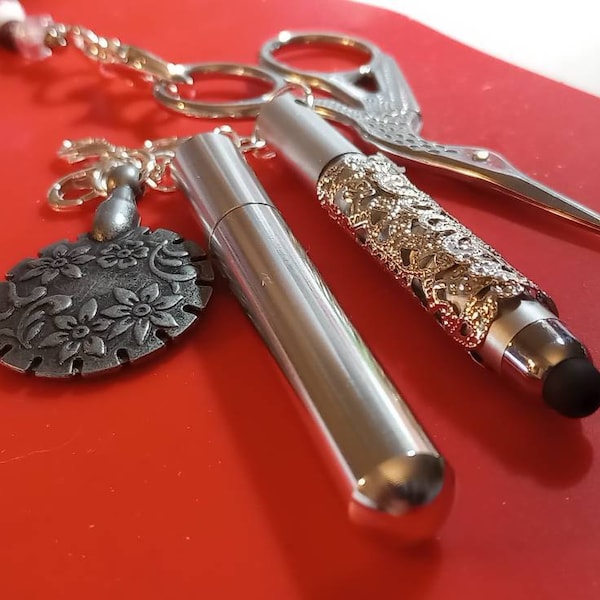 Chatelaine Tools - Gift Sets of 3,4, or 7 Victorian Needlework Tools ...