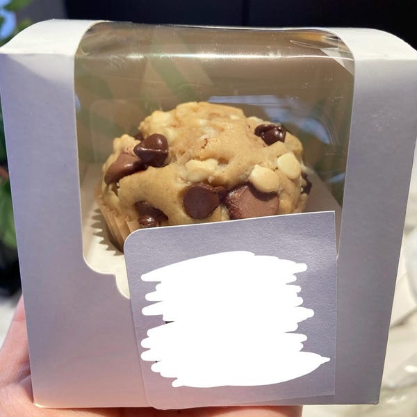 Blue Gingham Gable Boxes | Pack of 5 | Cookie Boxes | Pastry Boxes ...