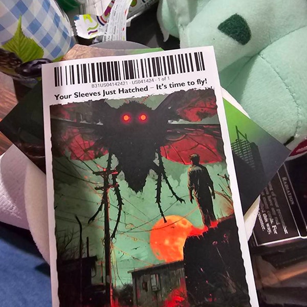 Mtg Sleeves: Mothman Encounter! 100+ Top Quality! Colorful, Sharp! This ...