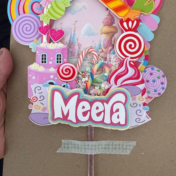 Groovy Preppy Theme Cake Topper, Smile Face Birthday Party Decor, Retro ...