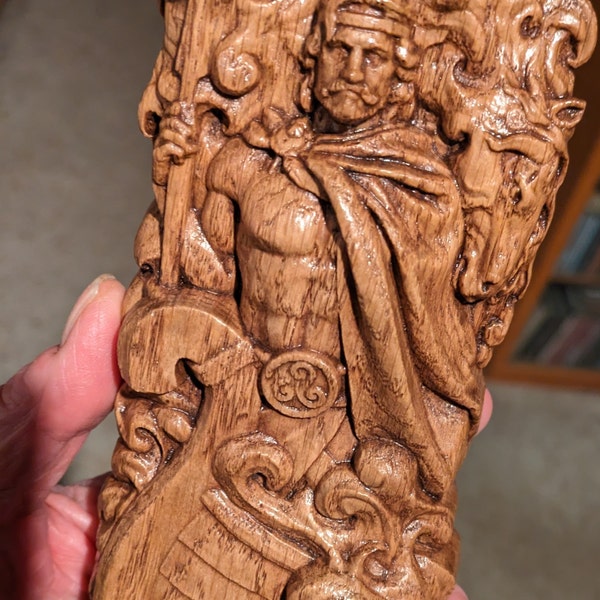 Manannan Mac Lir , Manannan God Statue, Irish Gods, Pagan God, Wiccan ...