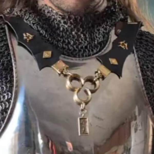 Medieval Livery Collar - Large Trefoil With Hook - SCA, HEMA, EMP, Larp ...