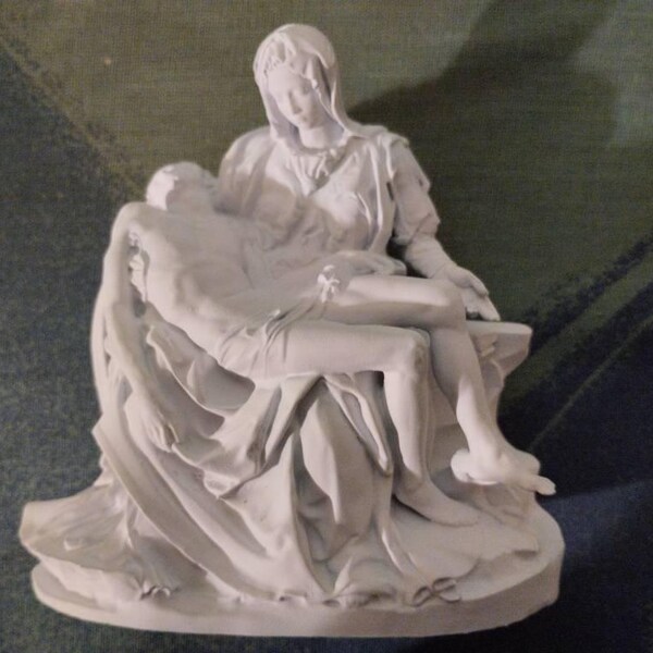 The Pietà of Michelangelo - Hand-painted Resin Replica of Classic ...