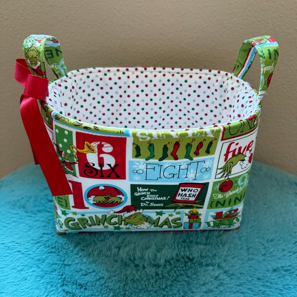 PDF Sewing Pattern/tutorial - Halloween Candy Basket - Fabric Organizer ...