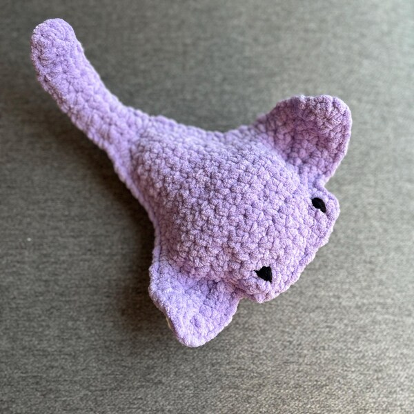 CROCHET PATTERN Stingray. Ray. Pacific Disc Ray. English PDF Pattern ...