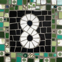 Large Mosaic Letter C - Etsy UK