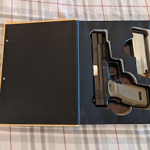 Gun Book Safe for Compact Handguns Constitution of the United States ...