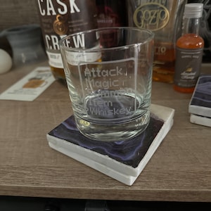 Mario Mushroom Glass Nintendo Mario Inspired Whiskey Glass - Etsy