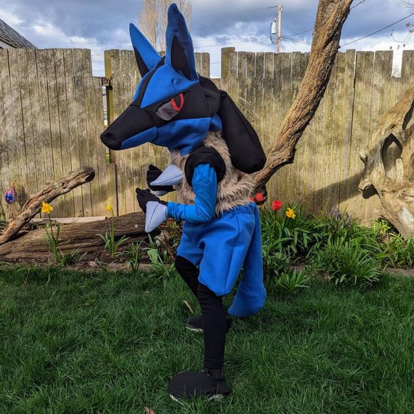 Protogen Furry Fursuits Plushie Cute Pattern Plush Toy Sewing Pattern ...