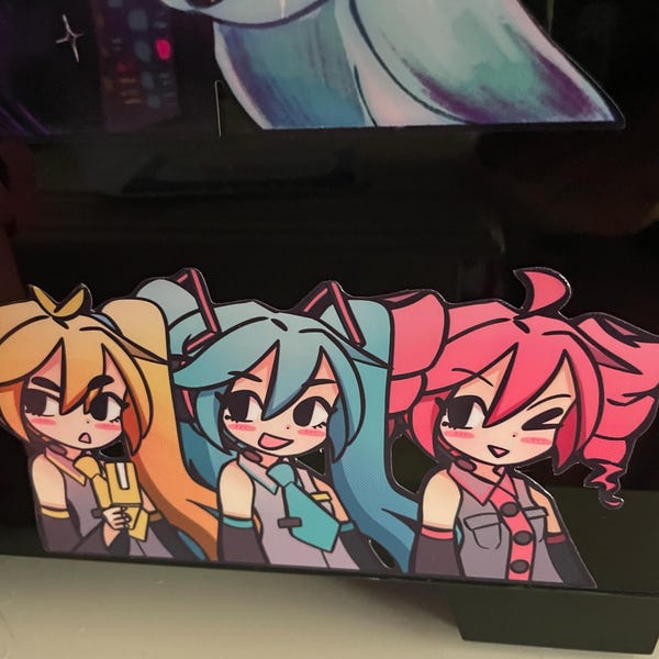 Teto Baguette Sticker | Kasane Teto, Vocaloid, Utauloid, Anime, Cute ...