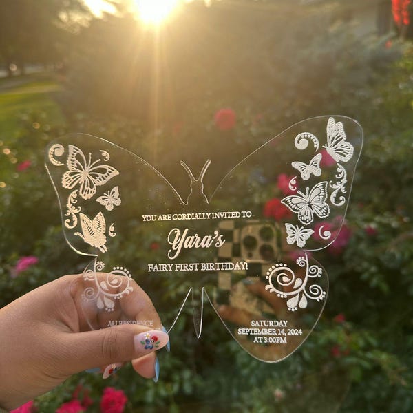 Quinceañera Menu Acrylic, Wedding Menu, Bar Menu, Clear Acrylic Menu ...