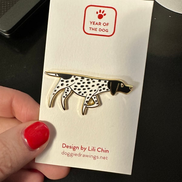Pointer - Dog Enamel Pin - Etsy