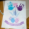 Memorial Day Handprint Footprint Craft, Preschool Handprint Memorial ...