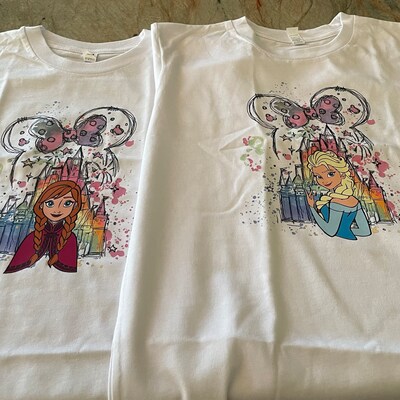 Disney Princess Elsa T-shirt, Frozen Elsa Anna Shirt, Disney Princess ...