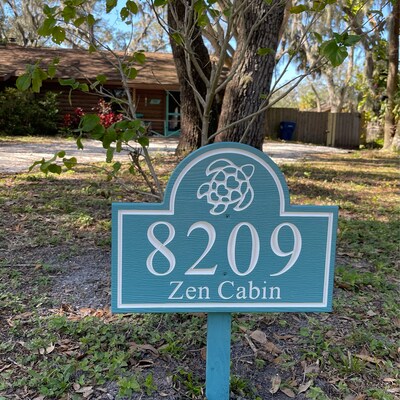 Address Sign House Number Sign Address Sign Outdoor Custom - Etsy