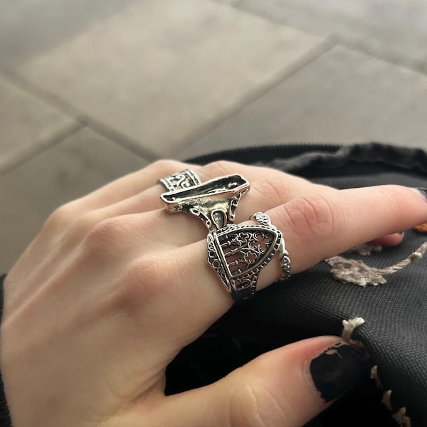 Gothic Cathedral Ring || Gothic Jewellery || Gothic || Alternative ...
