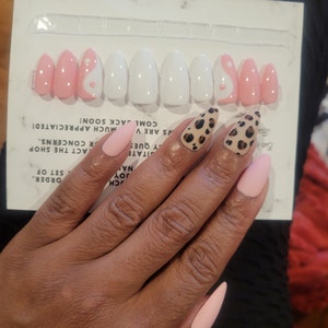 Blue Gradient Ombré Press-on Nails / Matte Nails | Etsy