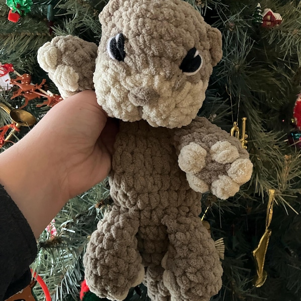 Reed the Otter Pup Crochet Pattern| LOW SEW Crochet Pattern|crochet ...