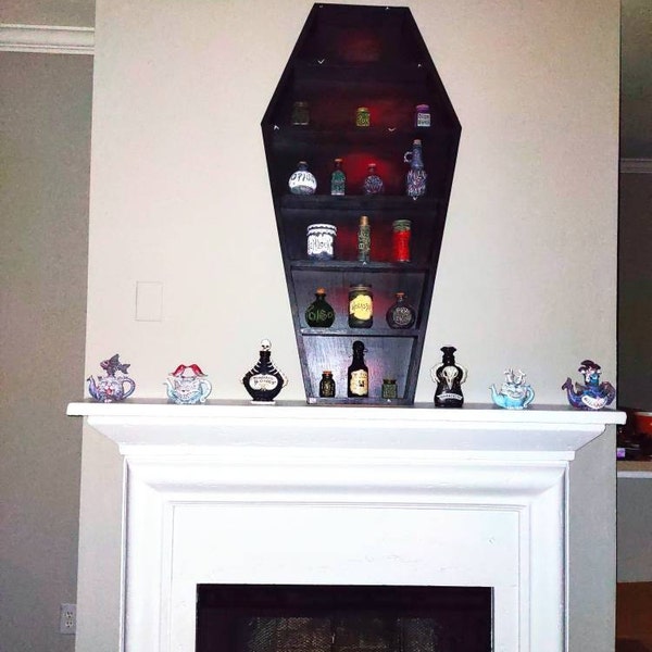 Horror 2ft Coffin Shelf - Etsy