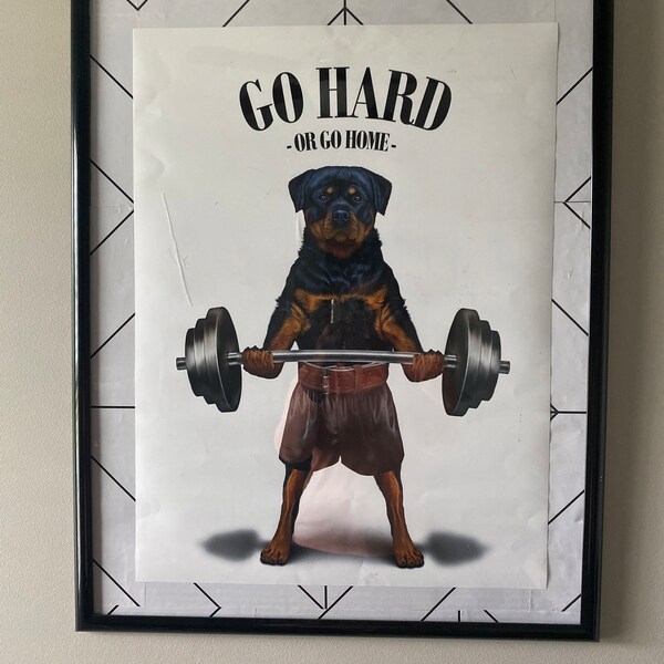 Bison Buffalo Bull as Boxing Champion Boxer MMA - Poster Print, Wall ...