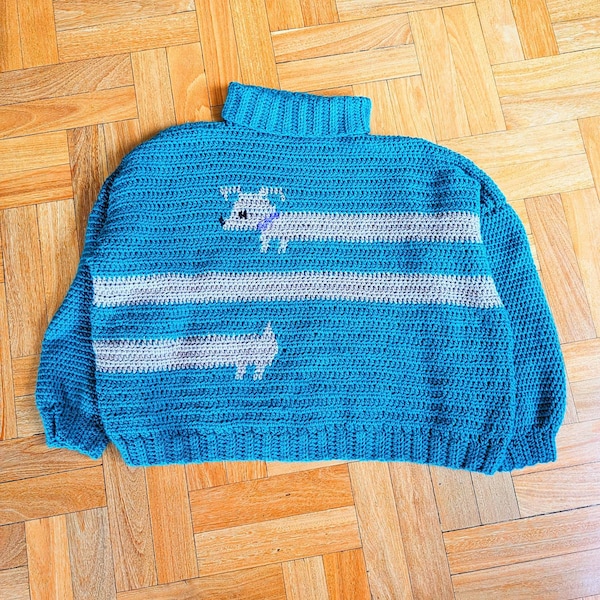 Crochet Pattern Mabel's Sweater Collection, 20 in 1, Size Inclusive, Simple, Quick, Beginner ...