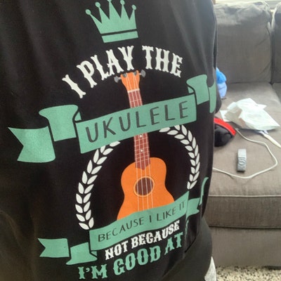 Ukulele Music Instrument Fan T-shirt, Vintage Musician Hawaiian Uke ...