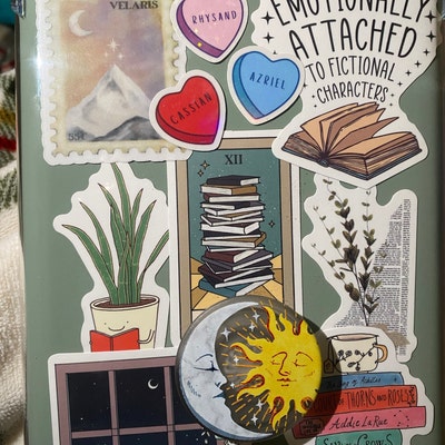 Book Boyfriend Conversation Heart Sticker Holographic Kindle Booktok ...