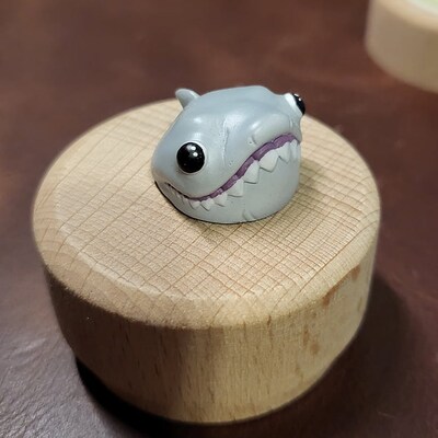 Shark Keycap, Cute Shark Keycap, Animal Keycap, Custom Keycap, Artisan ...