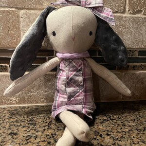 Bunny Sewing Pattern PDF Make 2 Types of Cloth Bunny Rabbit - Etsy