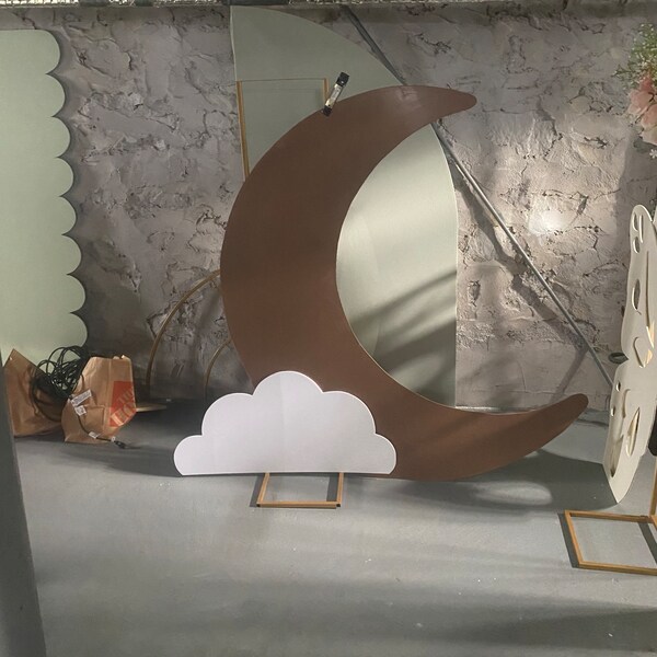 8ft Half Moon Backdrop Digital Template - Etsy