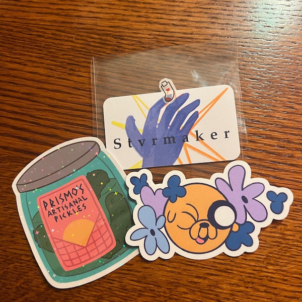 Prismo Vinyl Sticker Duo Adventure Time Bundle or Individual - Etsy
