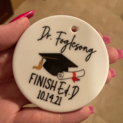 EDD Ornament, EDD Graduation Gift for Her Him, ED.D Doctoral Doctor of ...