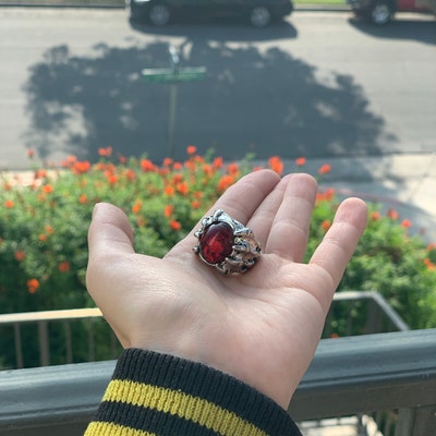 Vintage Punk Snake Ouroboros Ring Creative Snake Animal Ring - Etsy