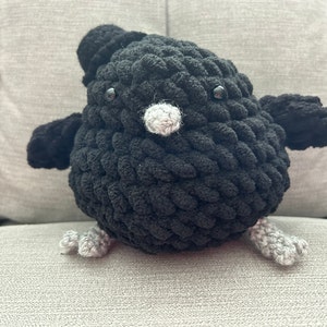 PDF PATTERN Six of Crows-inspired Crow Plush, Crochet Crow Amigurumi - Etsy
