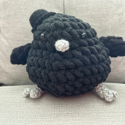 PDF PATTERN Six of Crows-inspired Crow Plush, Crochet Crow Amigurumi - Etsy